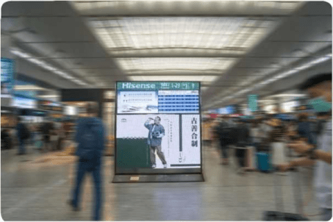 Double-faced led display