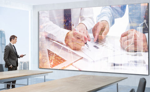 Hospitality Meeting Room led wall, pixel pitch 0.9-2.5mm