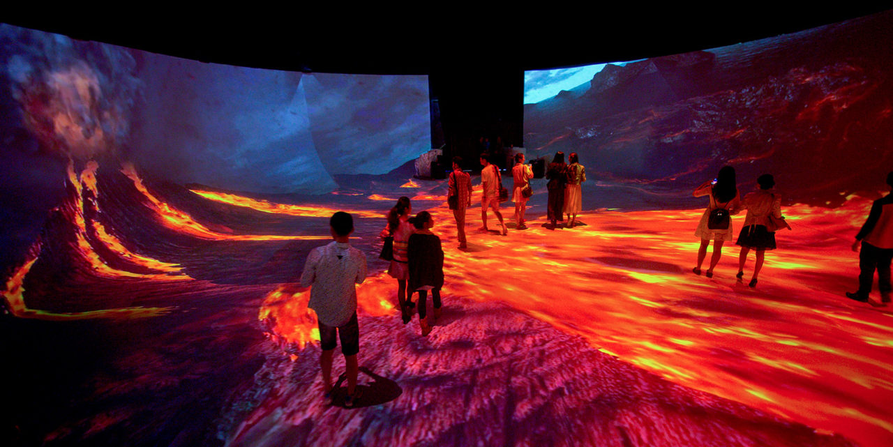 Broadcasting led video wall