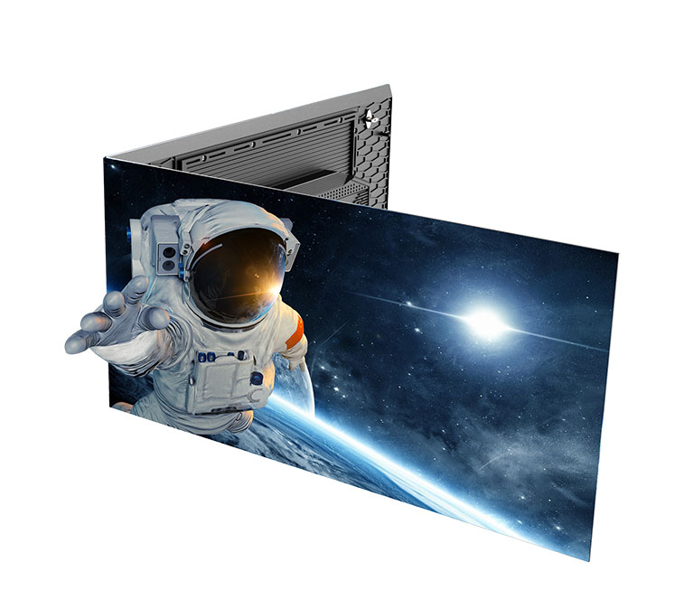 glasses free 3D led wall